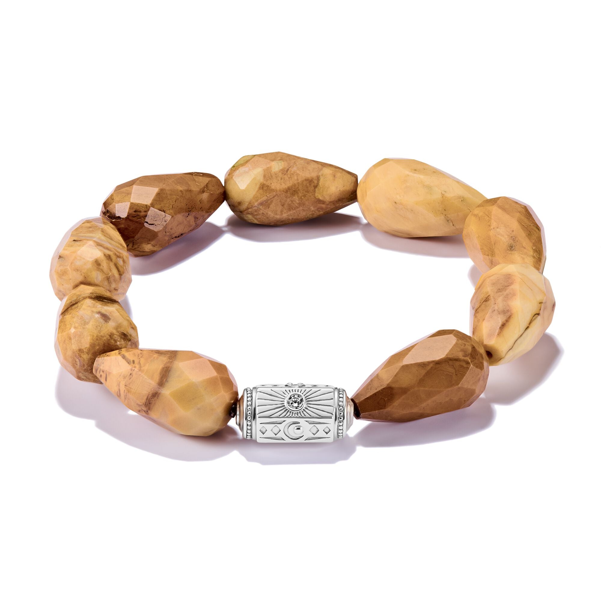 THOMAS SABO Jasper Bead Bracelet – B & S Lyncris Jewellers