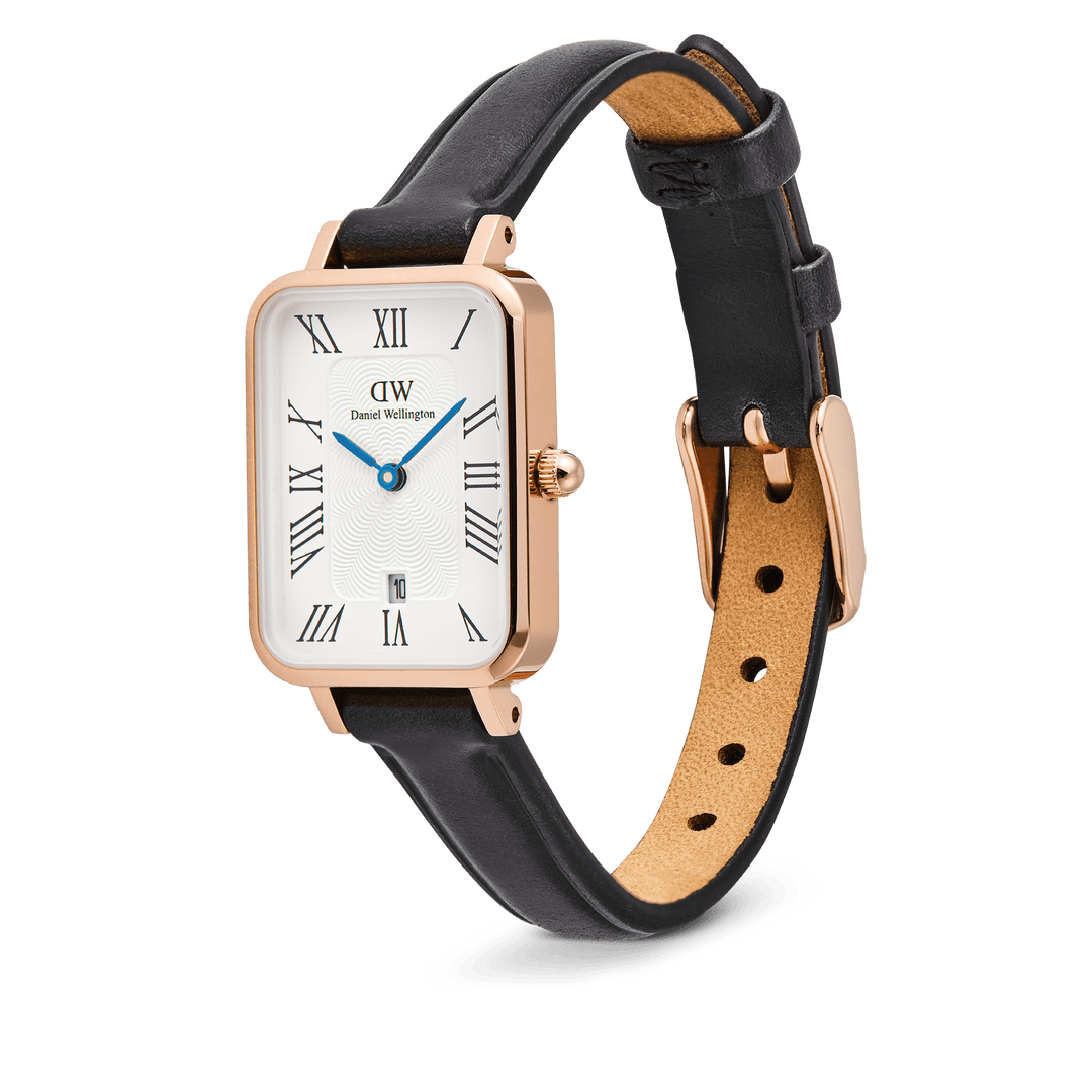 Daniel Wellington Quadro Roman Numerals Date Sheffield Rose Gold – B ...